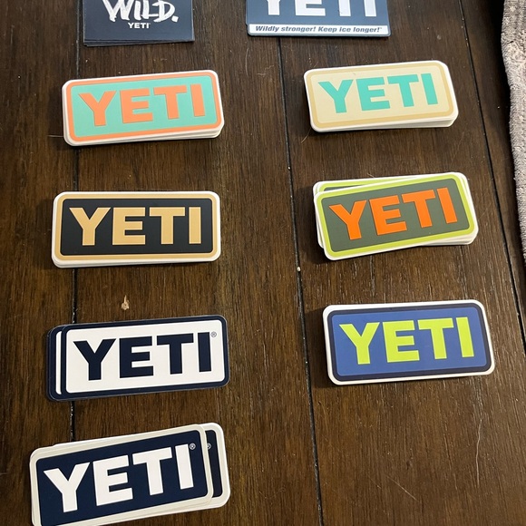 Yeti | Other | Yeti Colorful Logo Sticker Collection | Poshmark